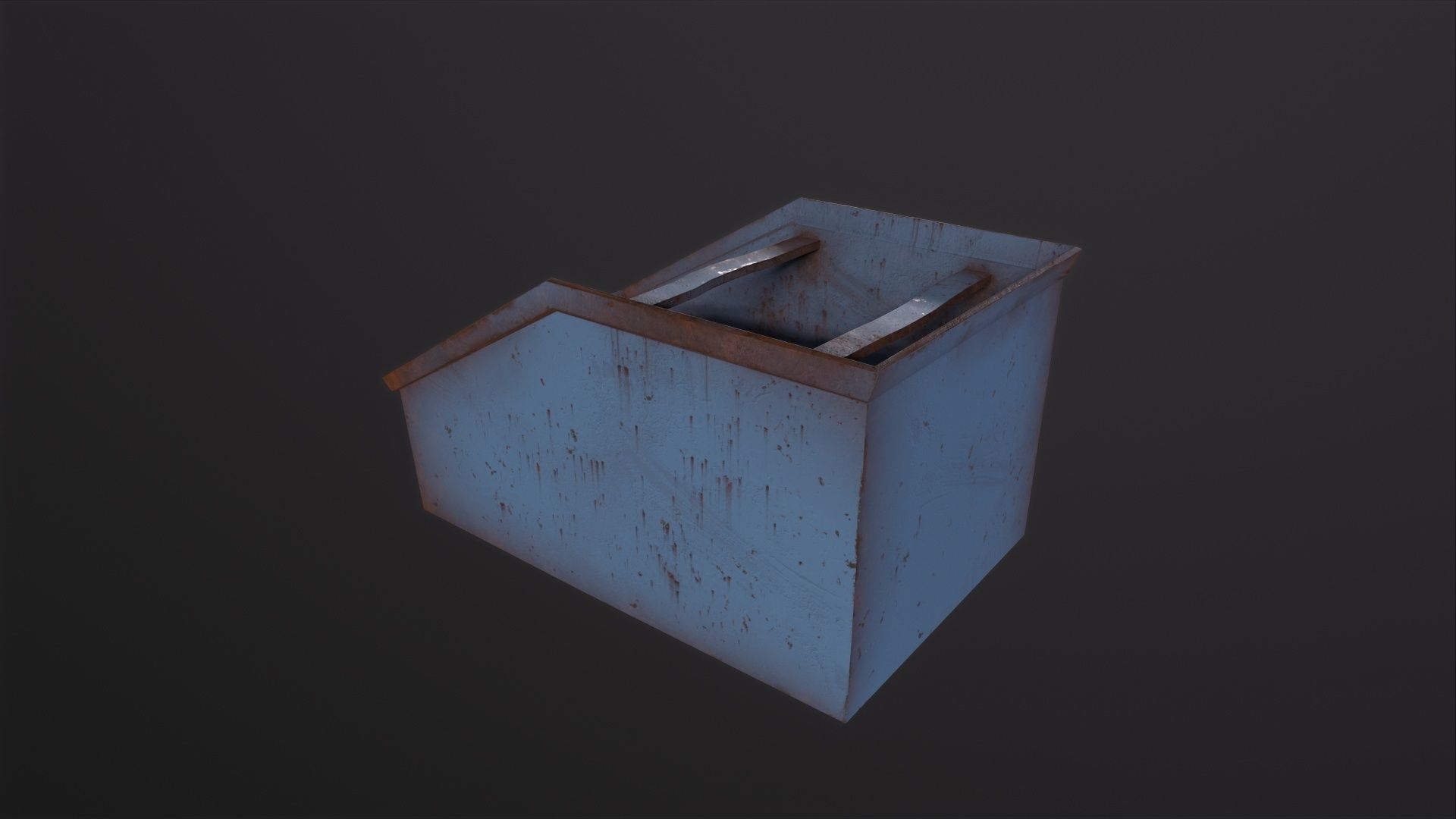 3D model Metal Box 3D Model VR / AR / low-poly | CGTrader