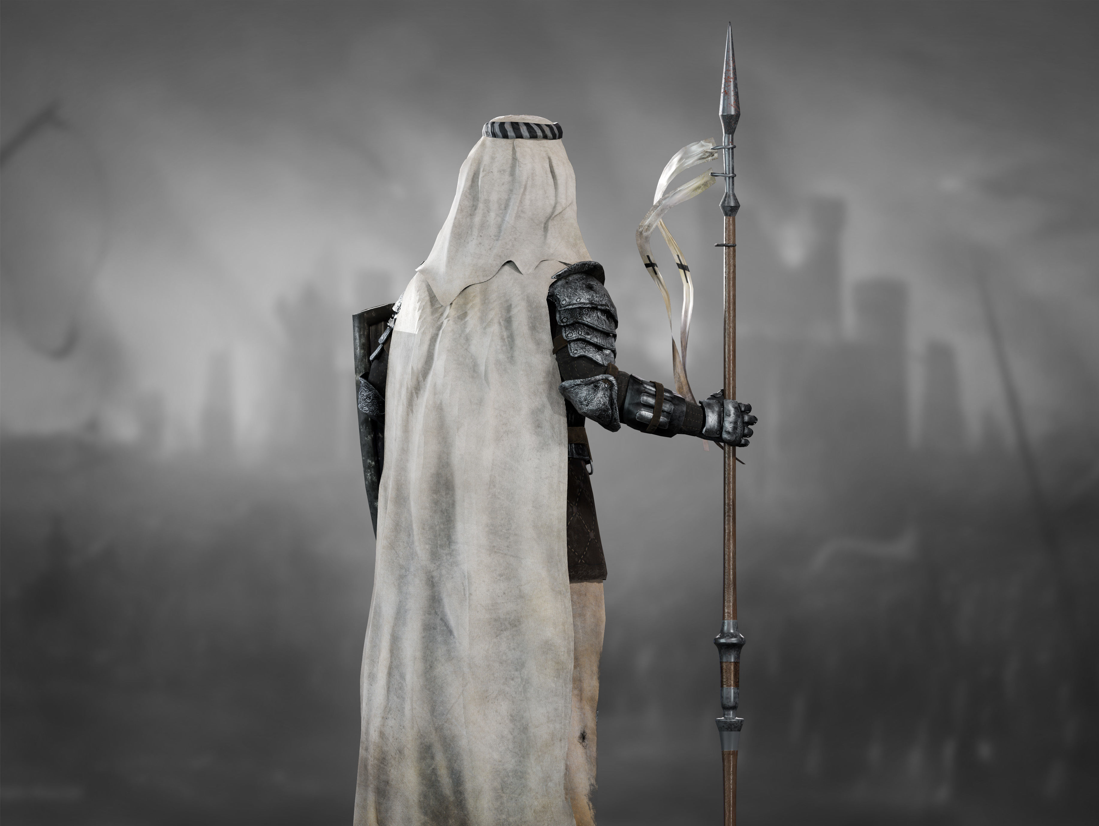 3D model Teutonic Knight VR / AR / low-poly | CGTrader