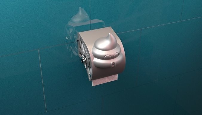 Pink poop 3D model 3D printable | CGTrader