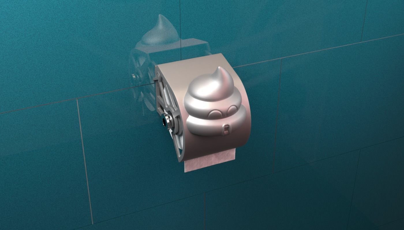 Pink poop 3D model 3D printable | CGTrader