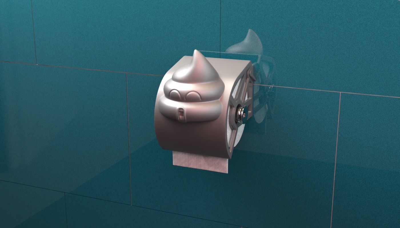 Pink poop 3D model 3D printable | CGTrader