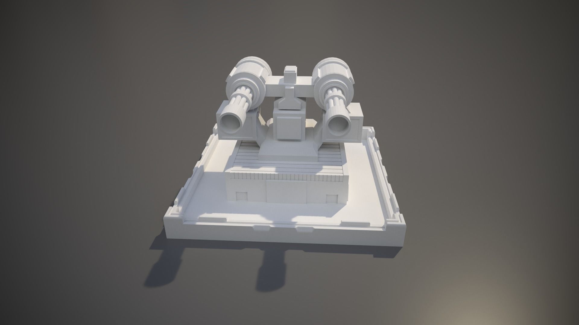 Turret Collection 3D model 3D printable | CGTrader