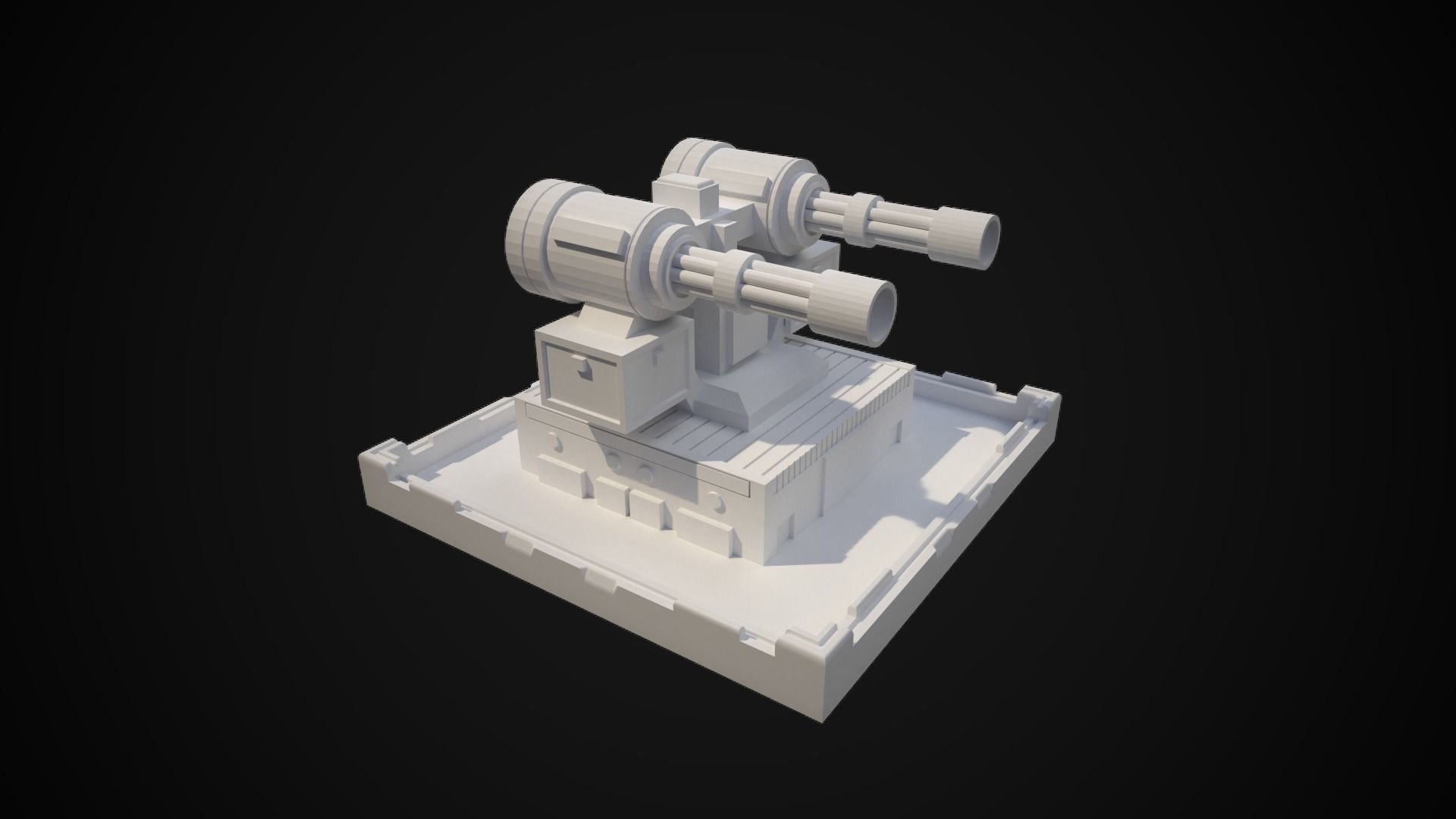 Turret Collection 3D model 3D printable | CGTrader