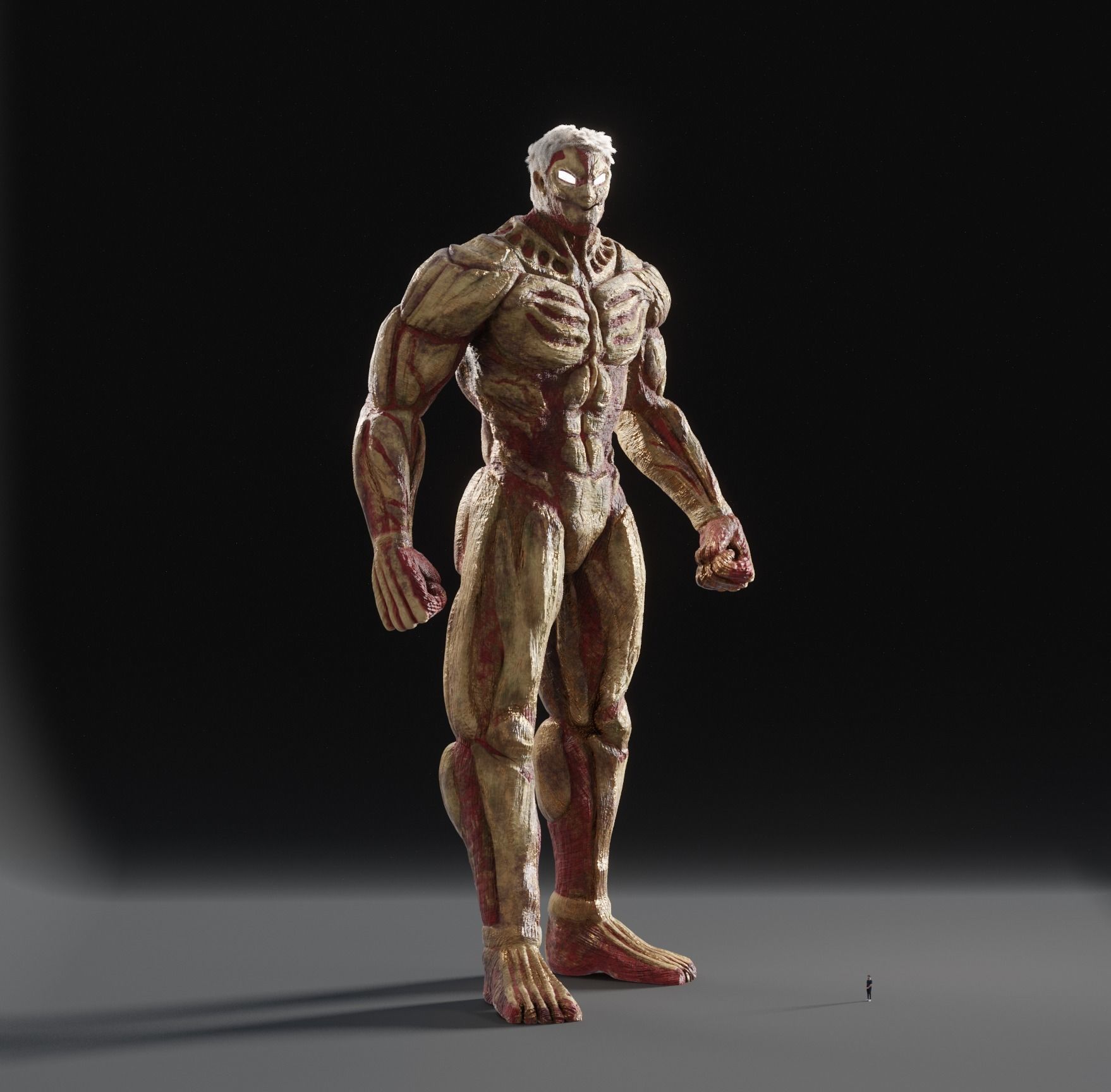 3D model Armour Titan - Attack on Titan 3D model realistic Blender ...