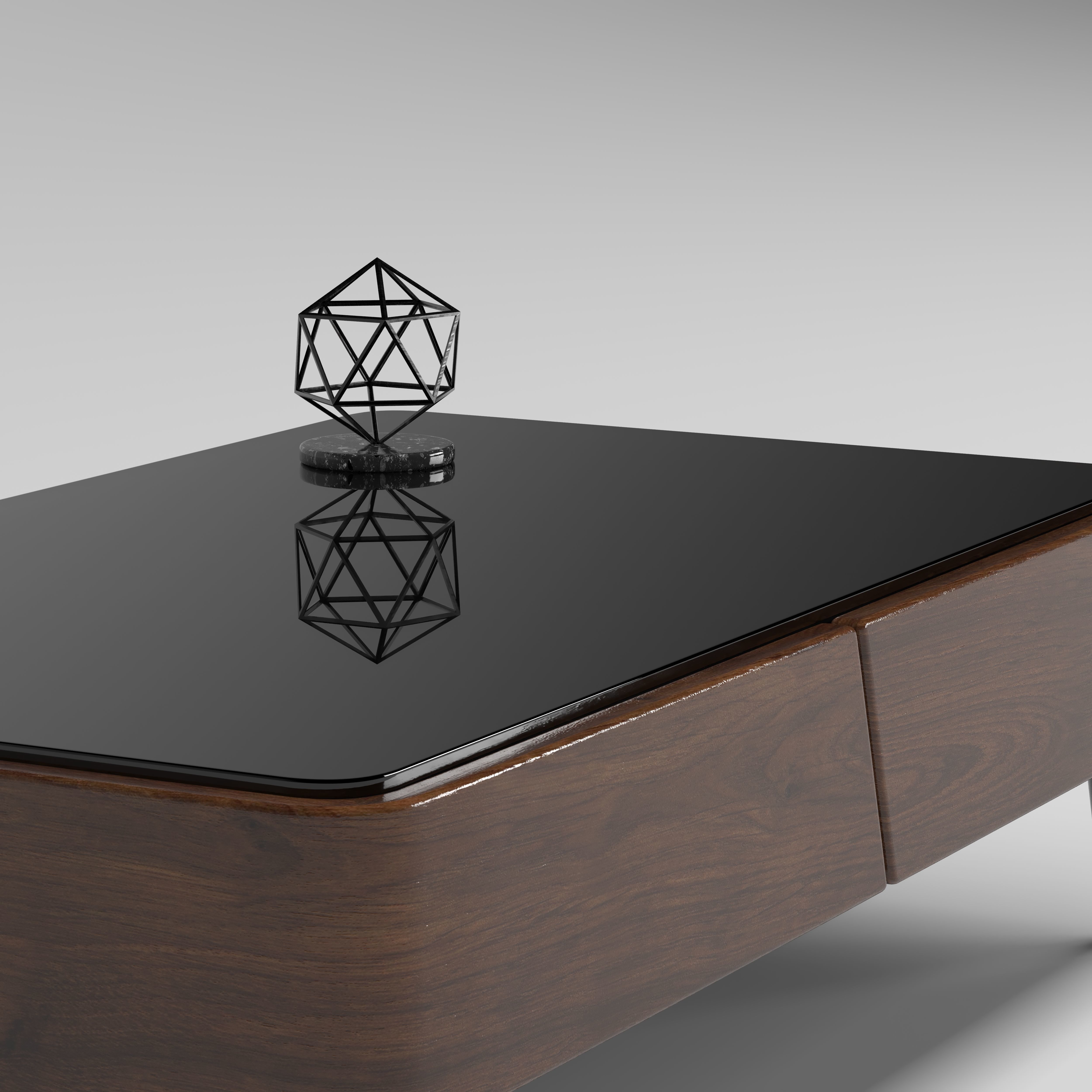 Modern Center Table 3D model rigged | CGTrader