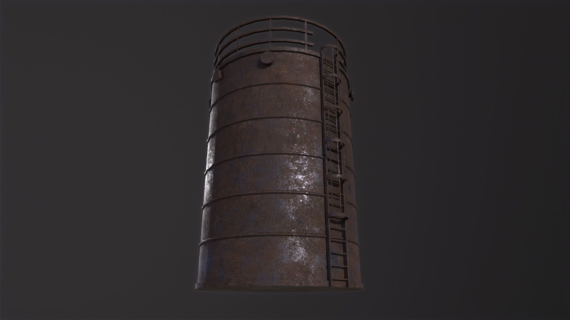3D model Rusted Tank storage 3D Model VR / AR / low-poly | CGTrader