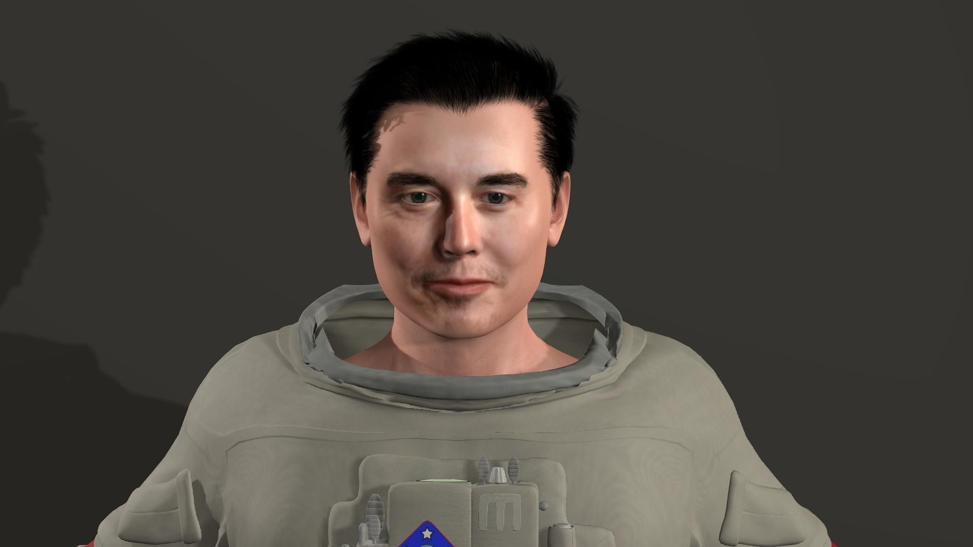 3D model Elon Musk as Astronaut VR / AR / low-poly | CGTrader