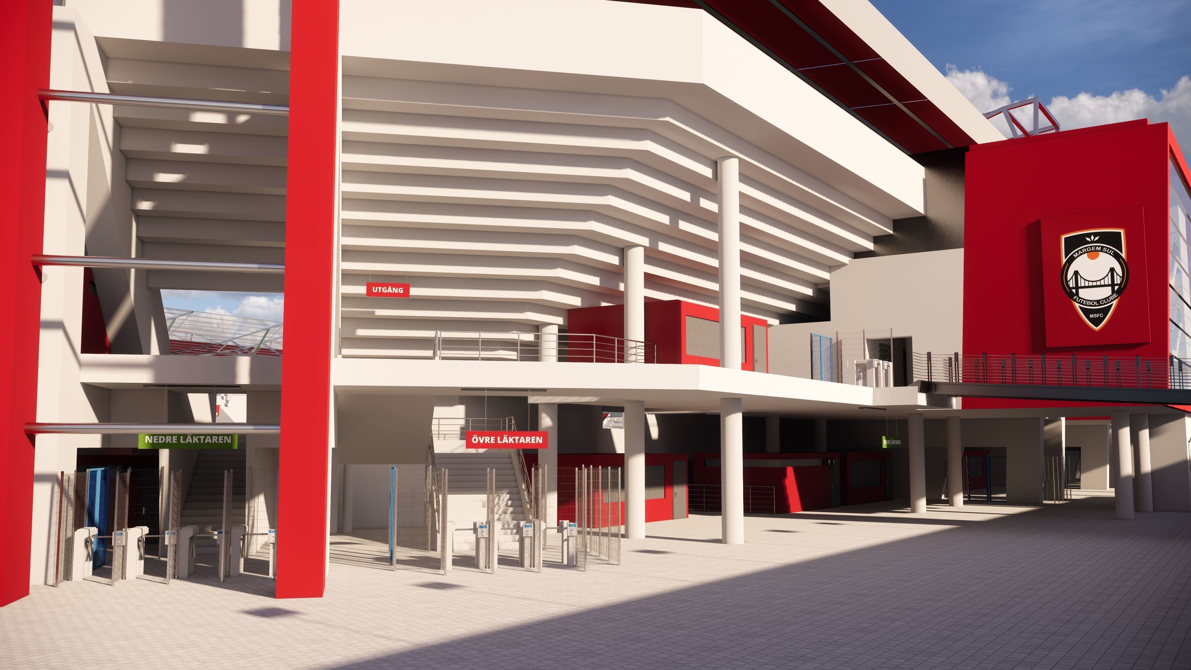 Stadium Sketchup Enscape 3D model | CGTrader