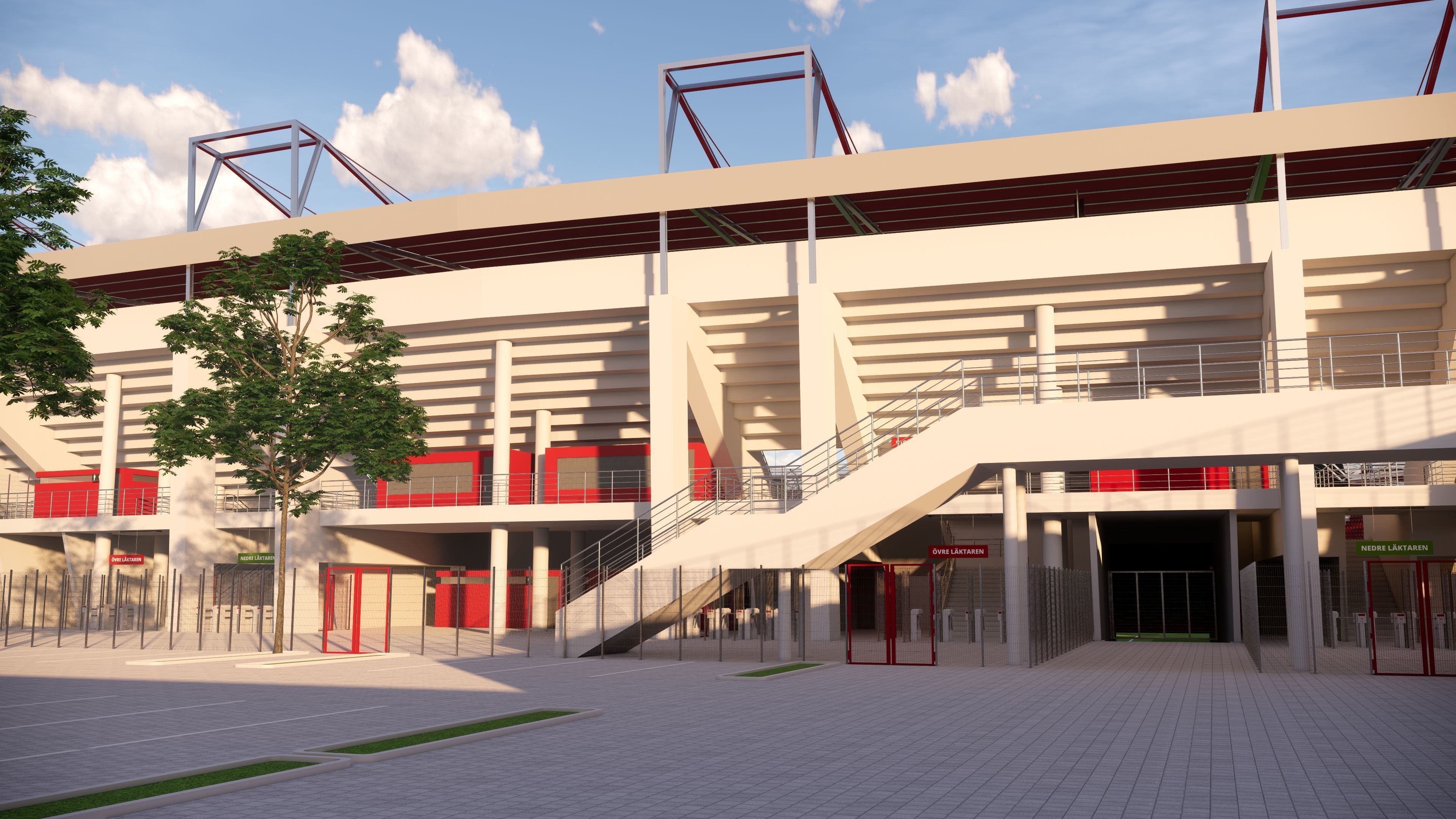 Stadium Sketchup Enscape 3D model | CGTrader