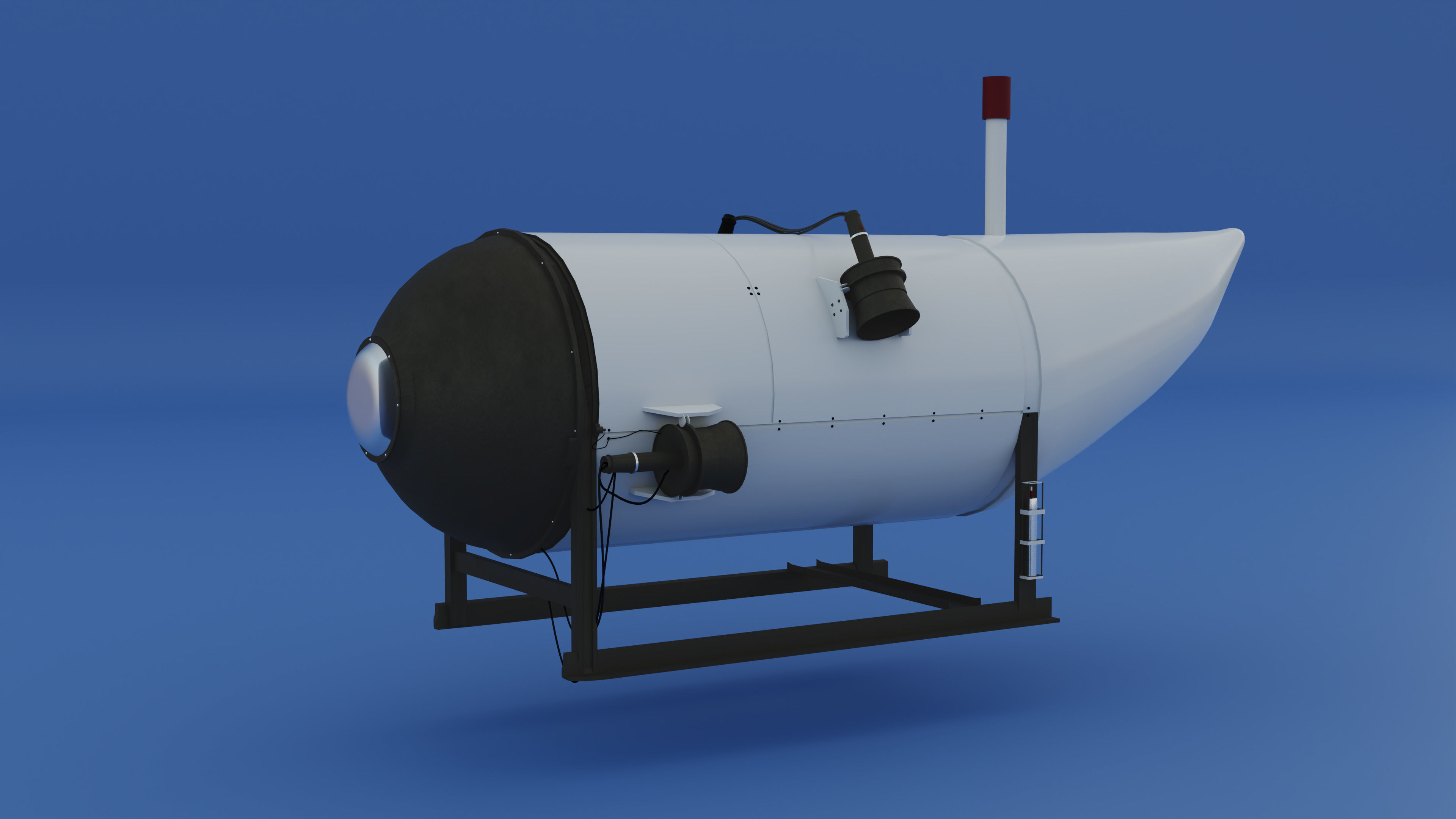 Ocean Gate Titan Submarine 3D model | CGTrader