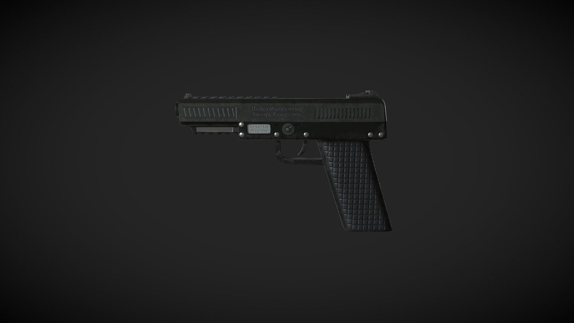 3D model Handgun VR / AR / low-poly | CGTrader