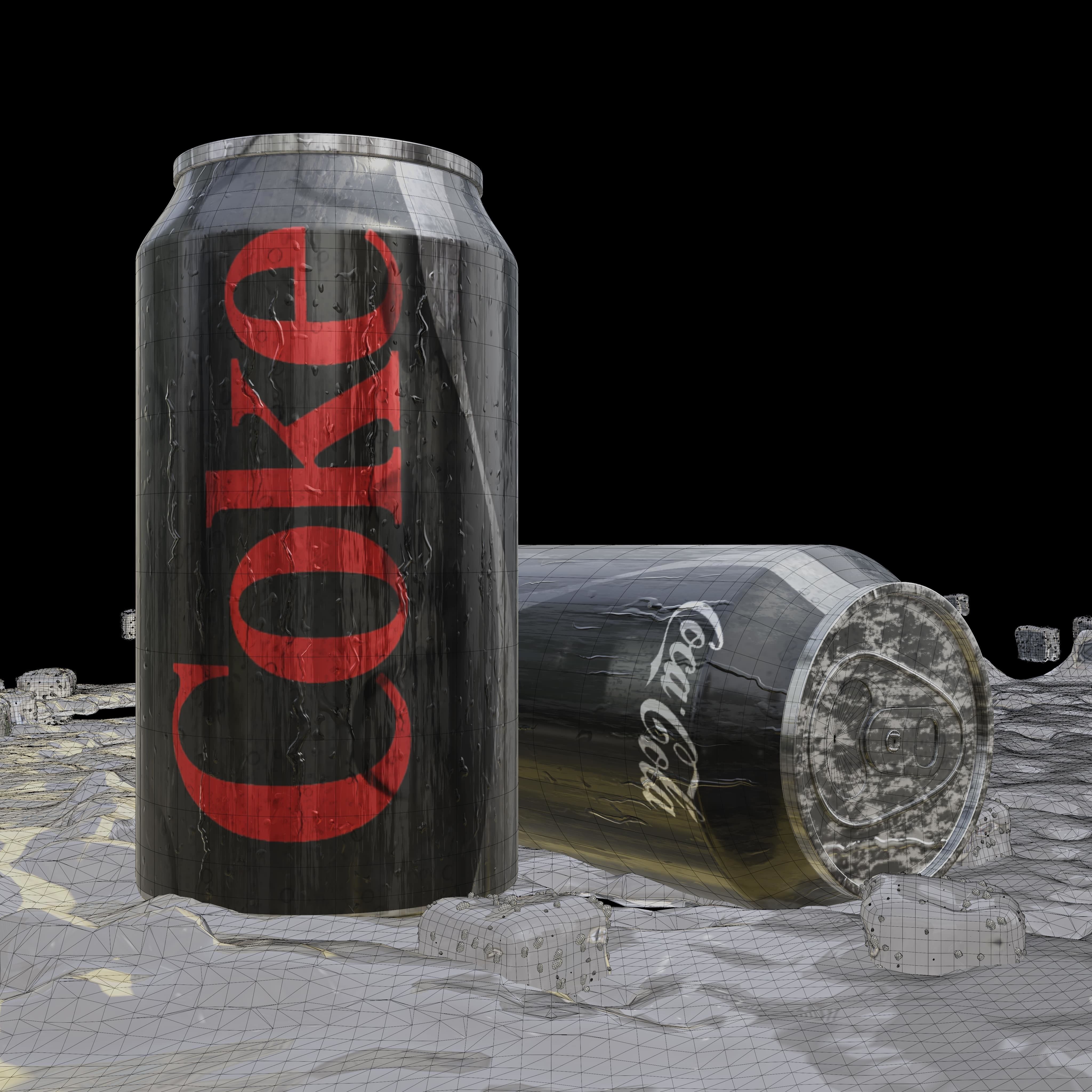 Coke Can AD 3D model animated | CGTrader