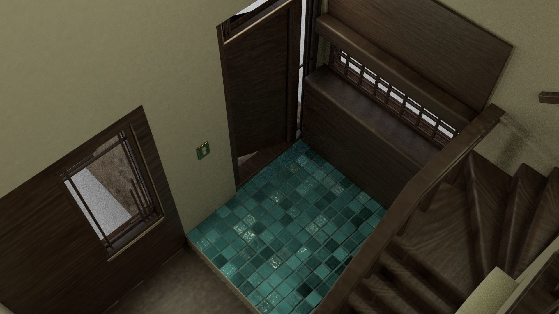 3D model The Grudge Cursed Saeki House VR / AR / low-poly | CGTrader