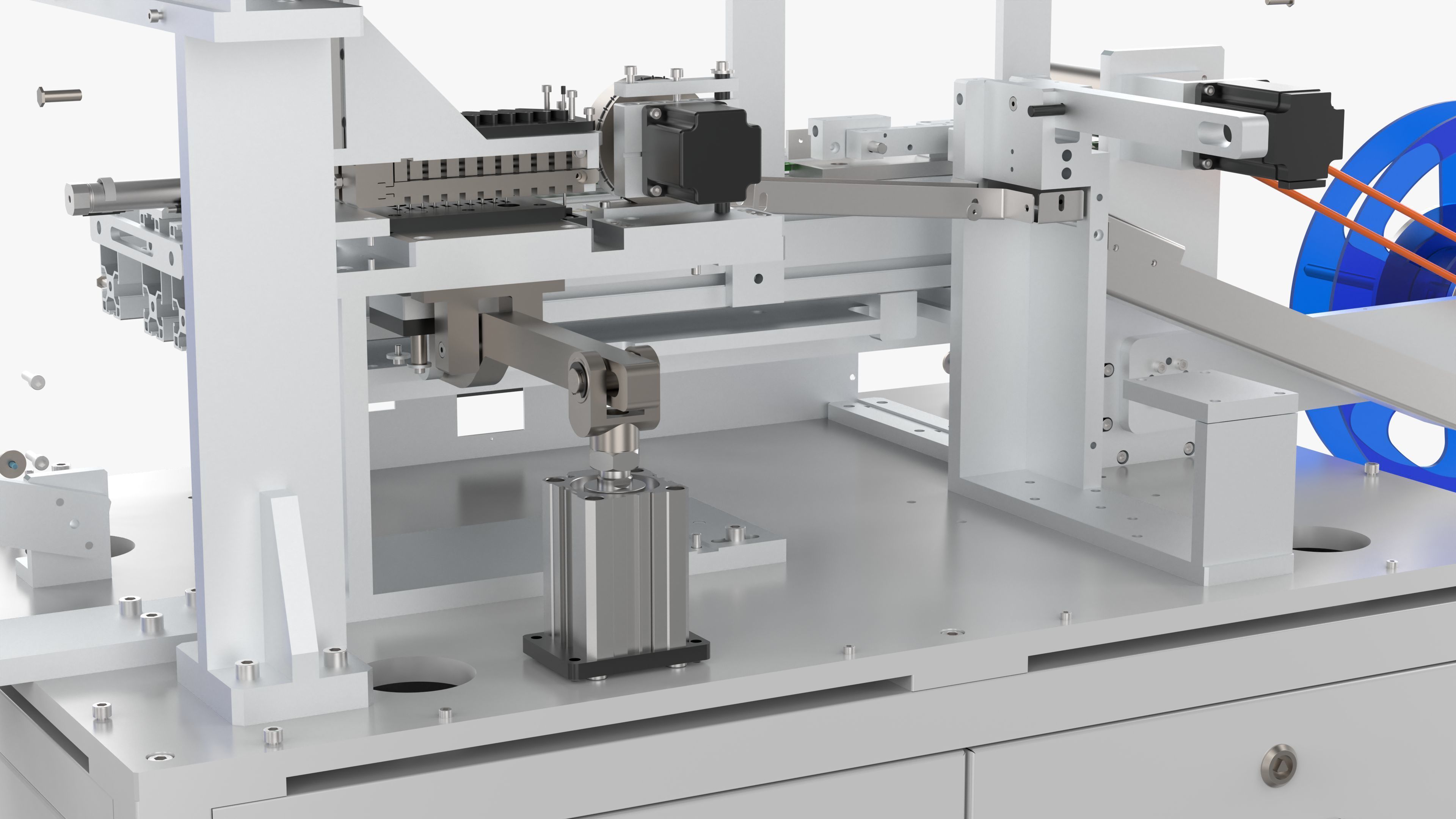 Automatic Cutting and Packaging Machine 3D model | CGTrader