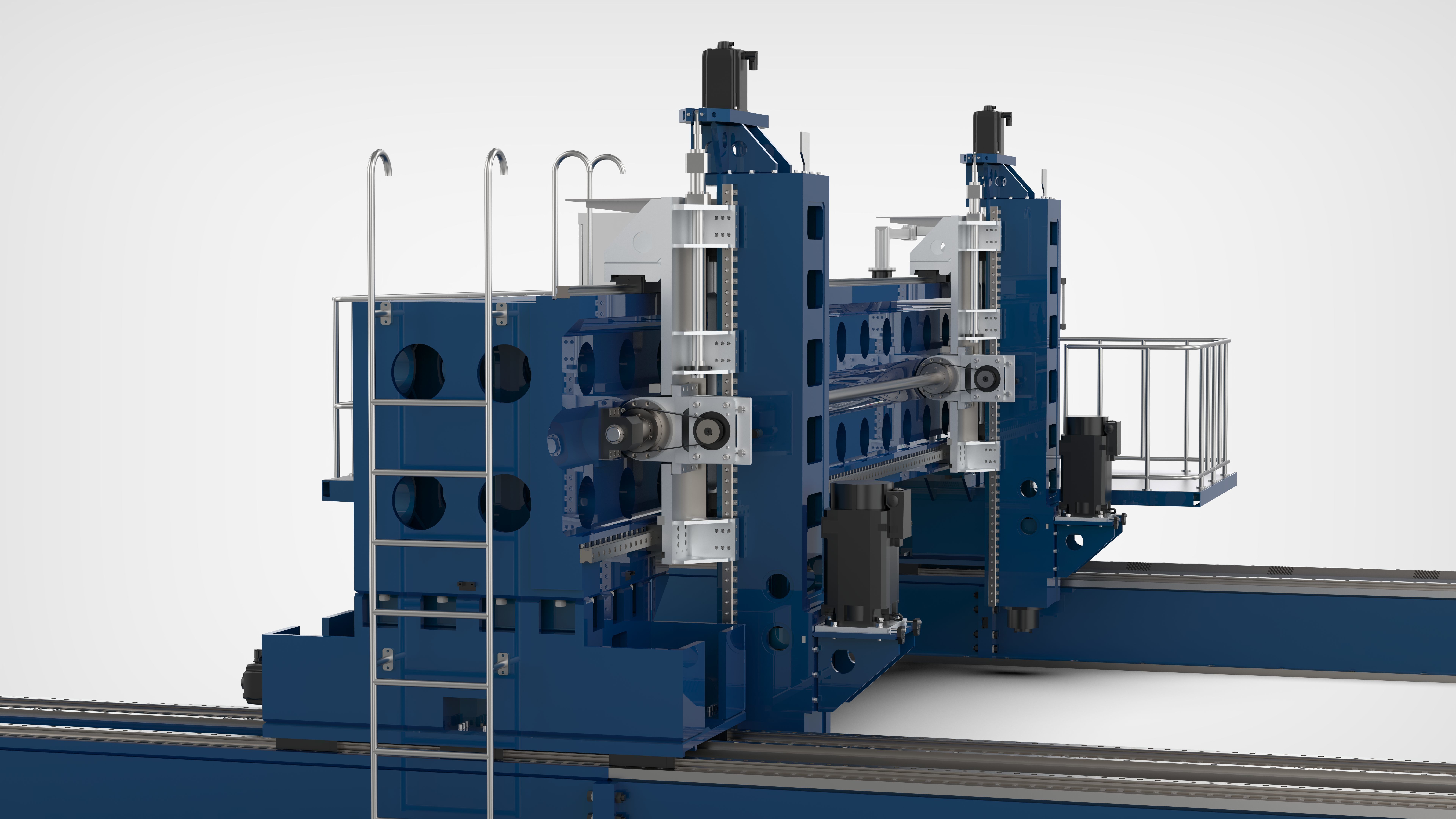 6060 Gantry Milling Machine 3D model | CGTrader