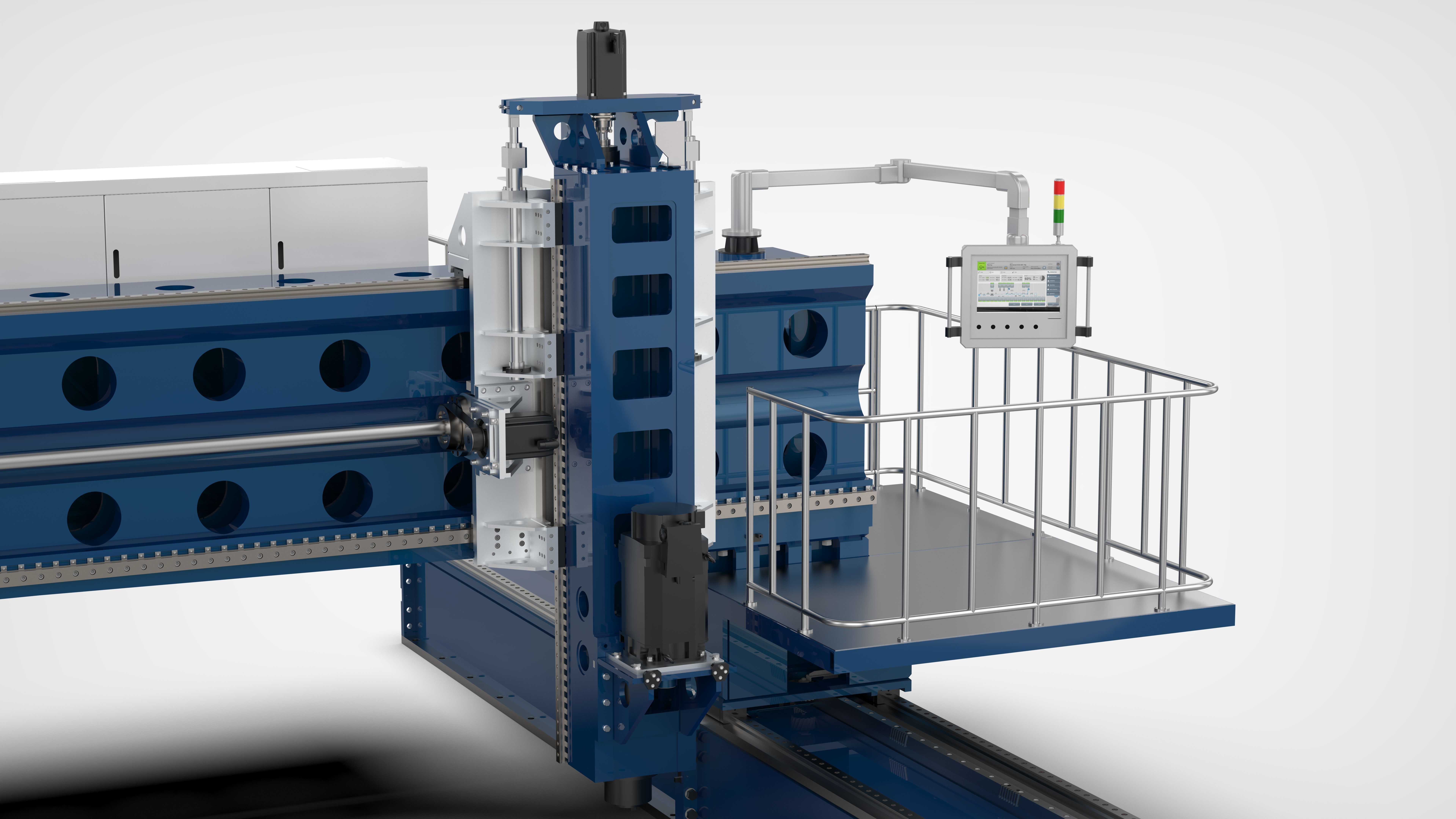 6060 Gantry Milling Machine 3D model | CGTrader