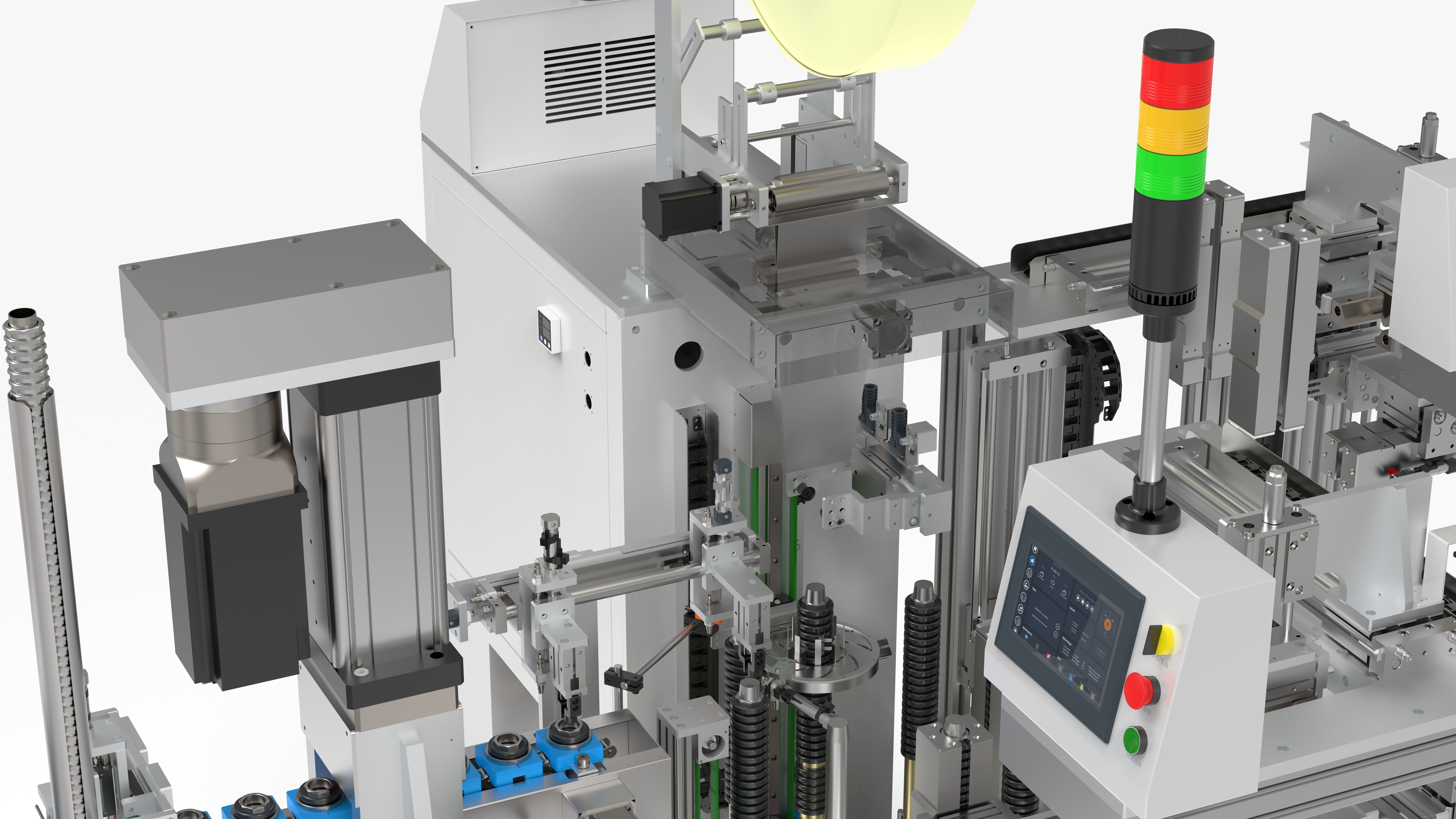 Automatic Riveting Bagging Packaging Machine 3D model | CGTrader