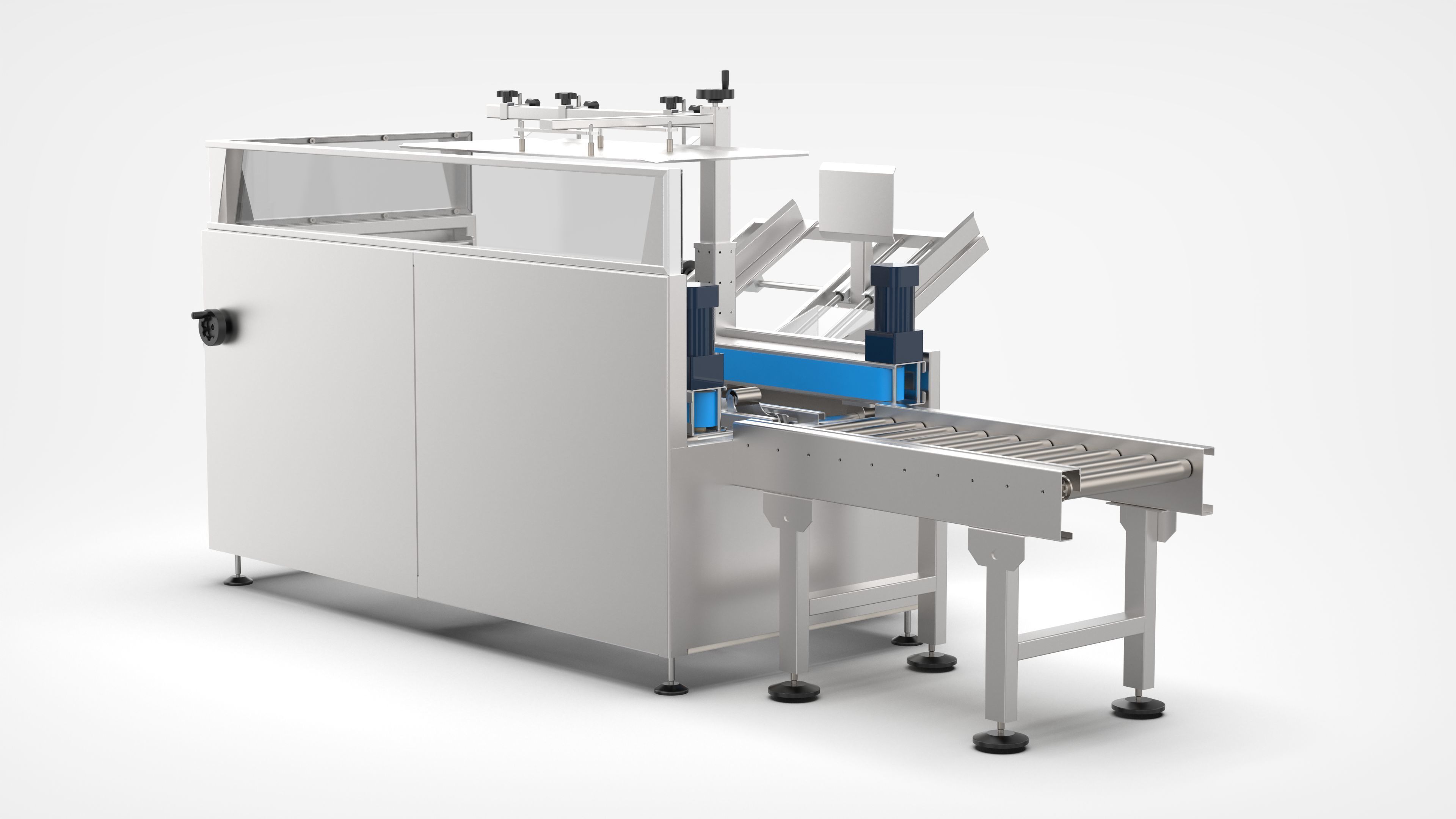 Fully Automatic Food Packing Machine 3D model | CGTrader