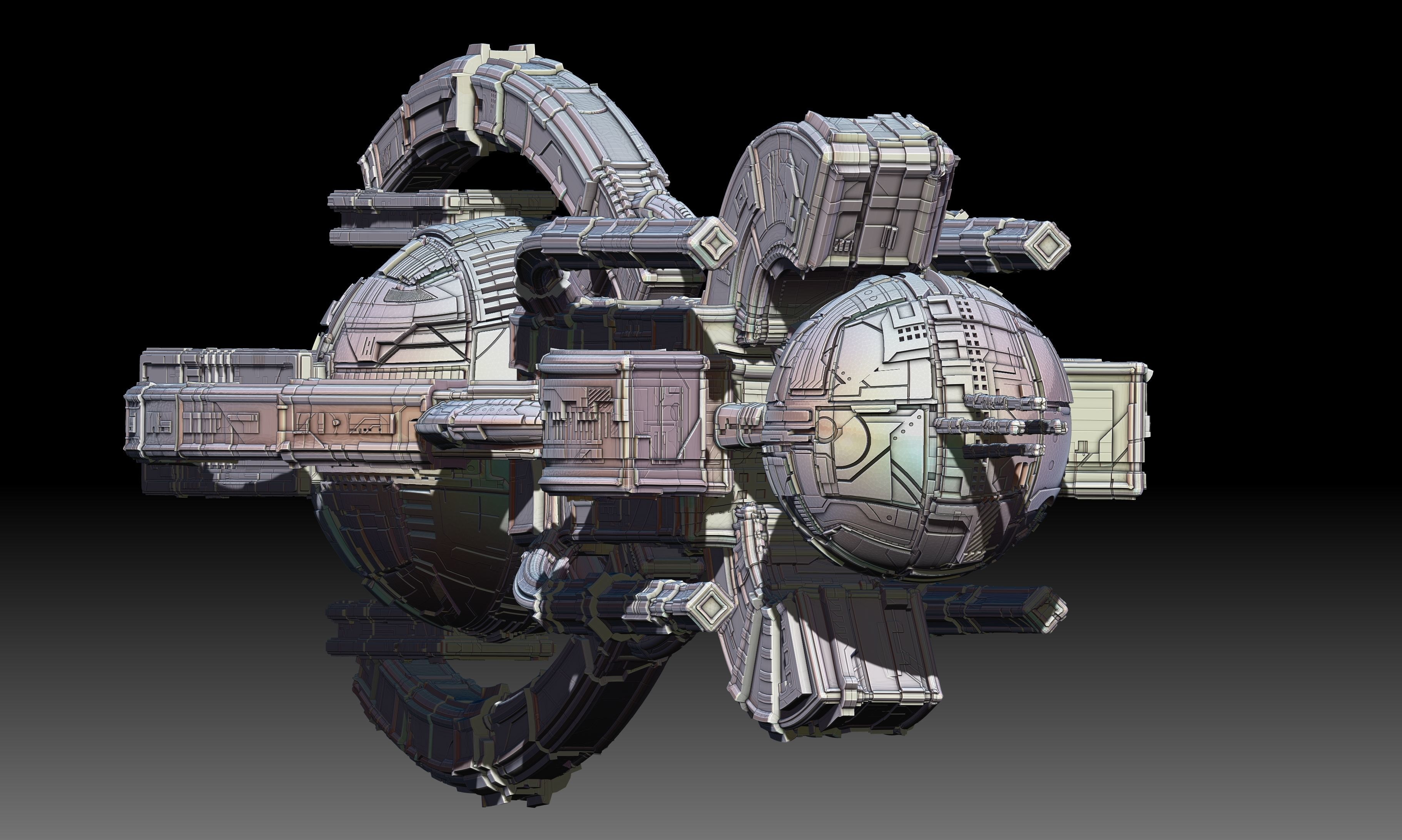 space equipment node 00207 3D model | CGTrader