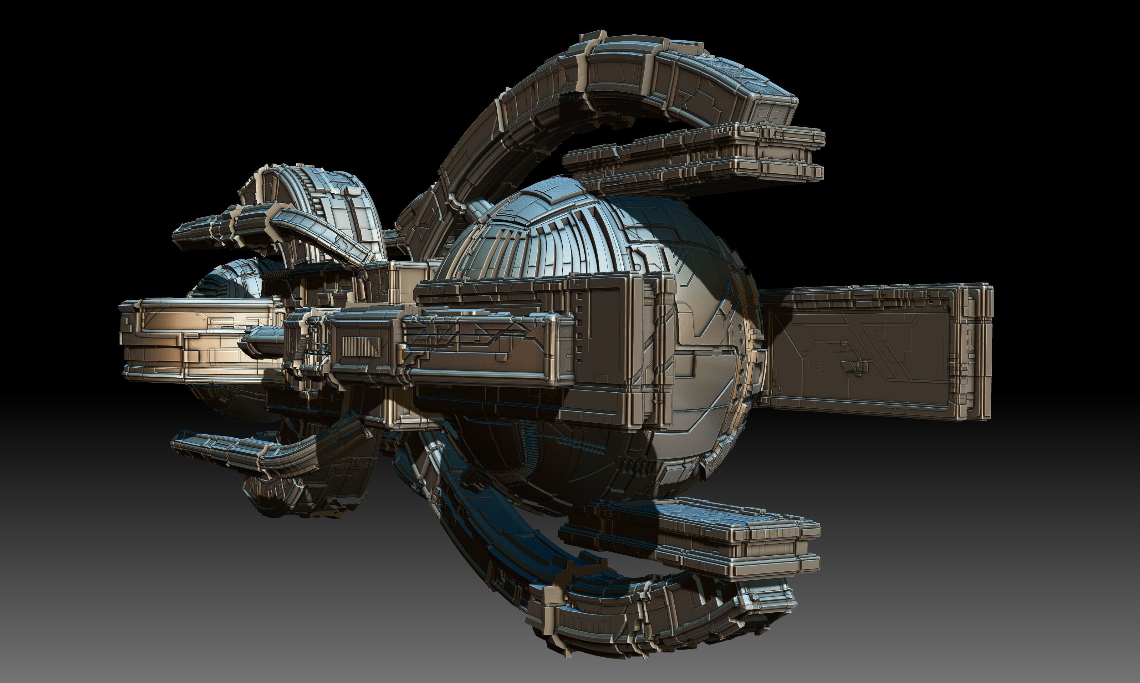 space equipment node 00207 3D model | CGTrader