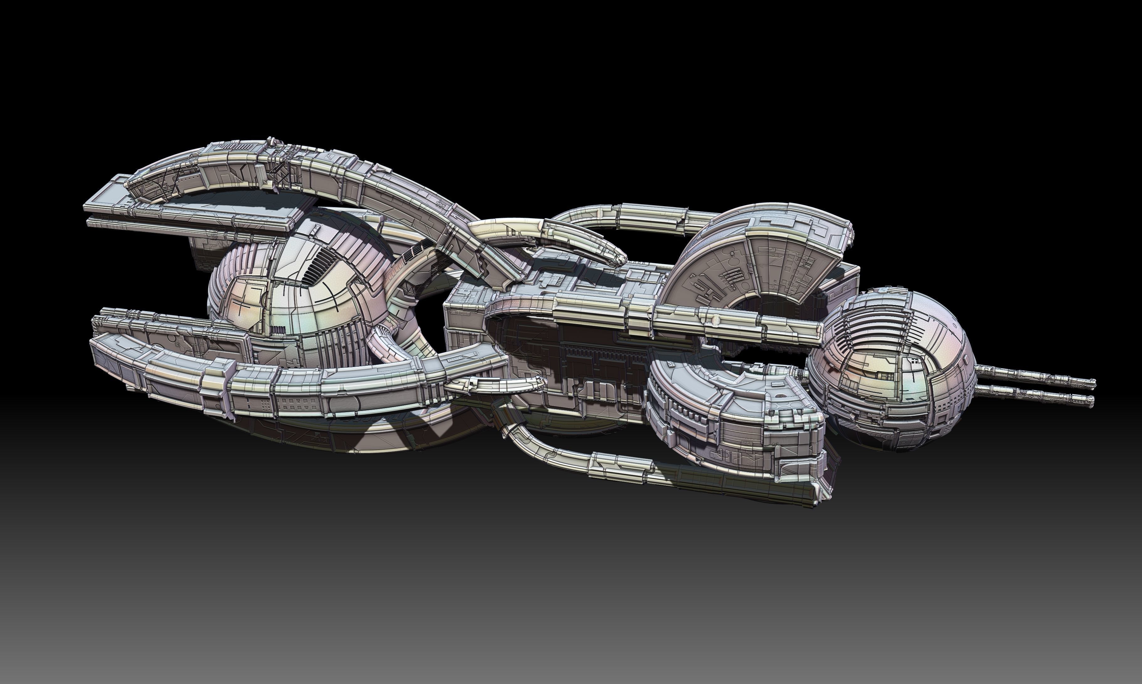 space equipment node 00207 3D model | CGTrader