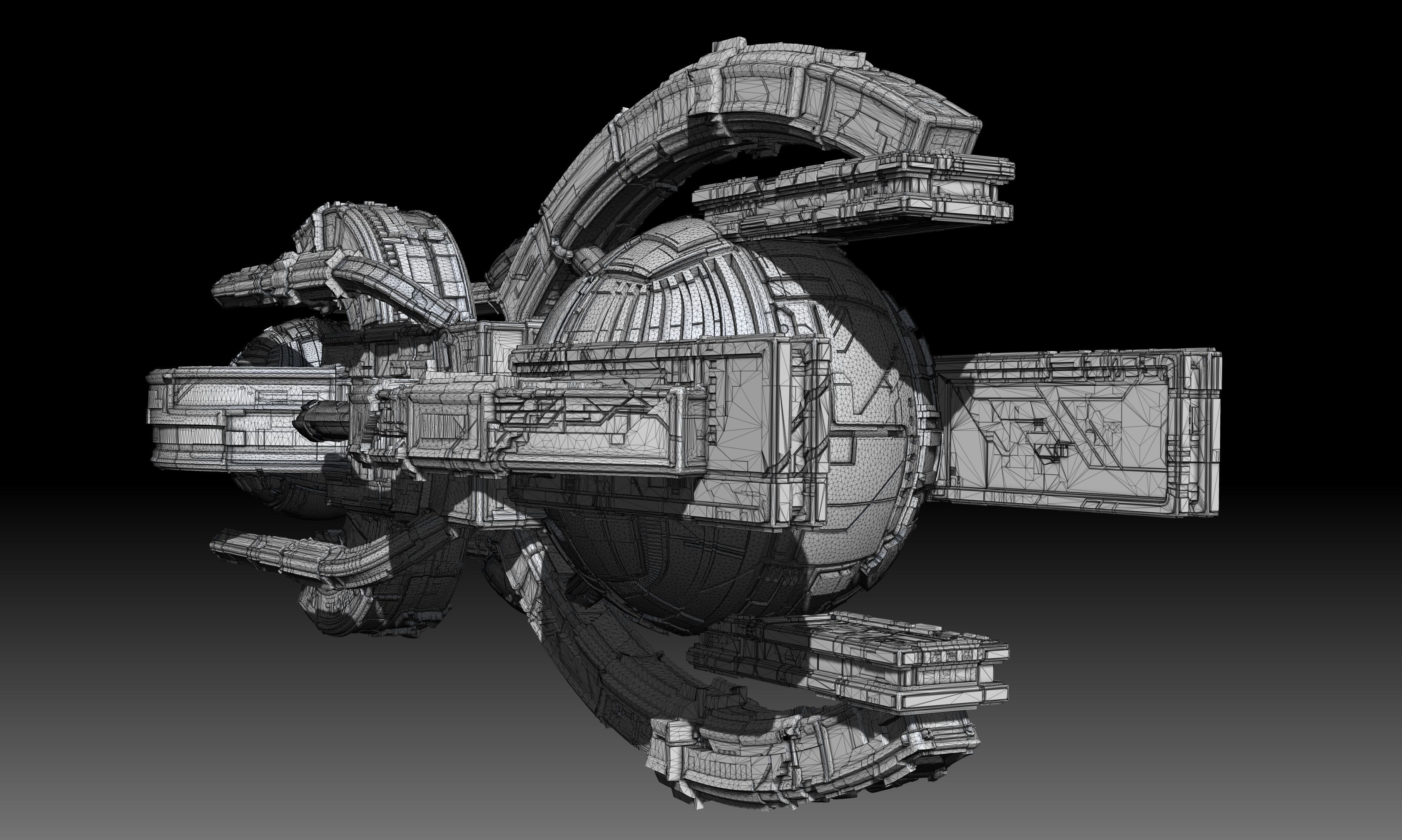 space equipment node 00207 3D model | CGTrader