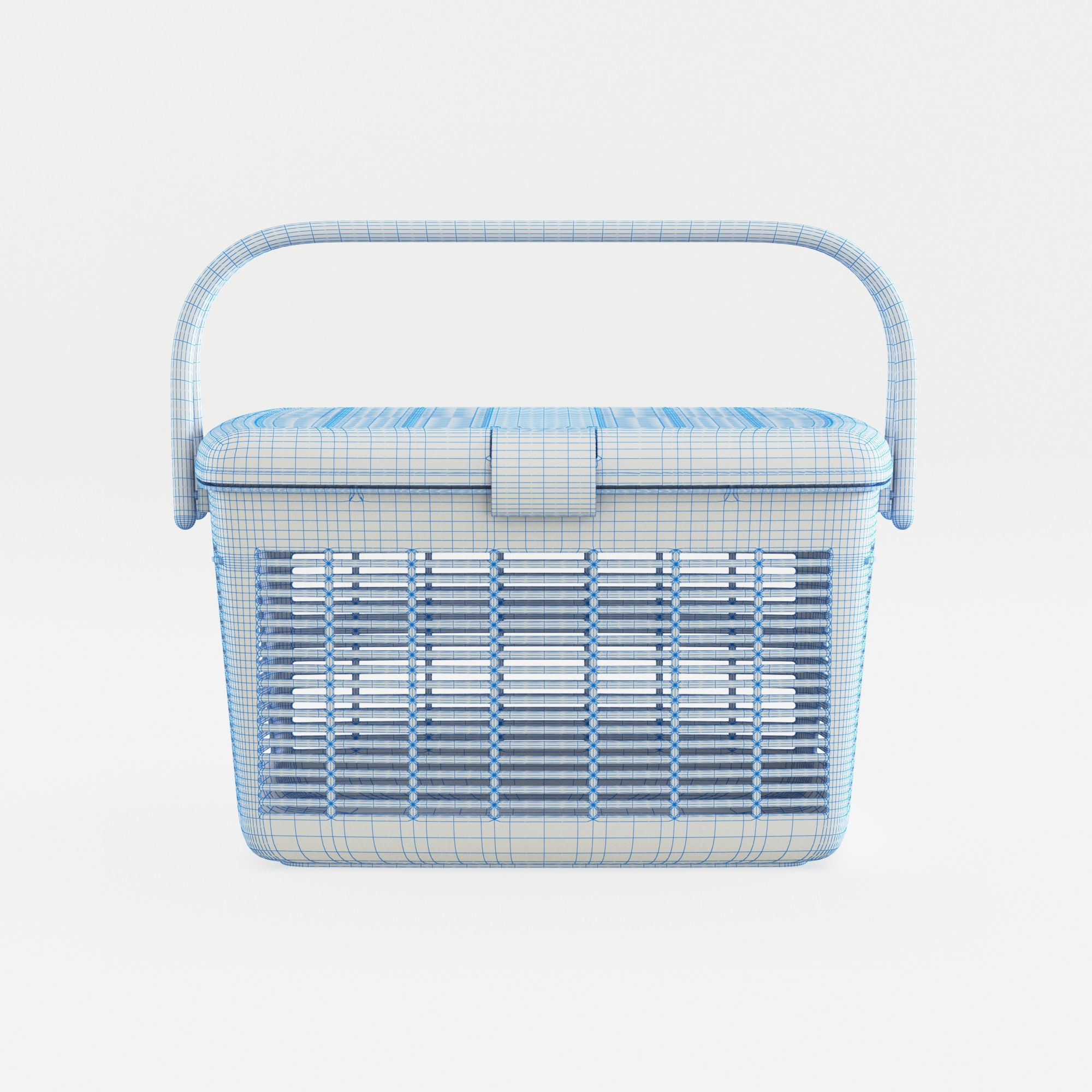 Plastic Basket 3D model | CGTrader