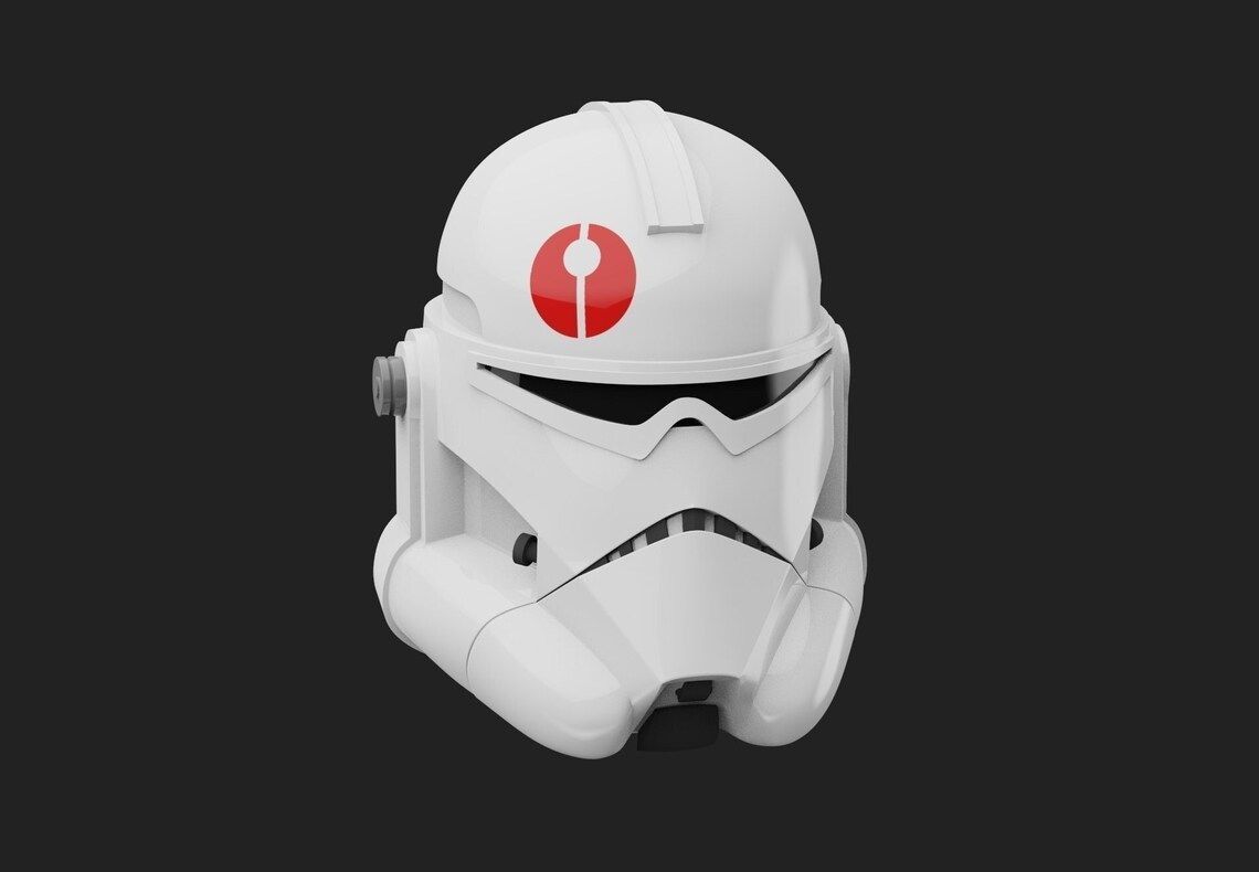 Commander Neyo Helmet TCW - 3D Print Files STL 3D model 3D printable ...
