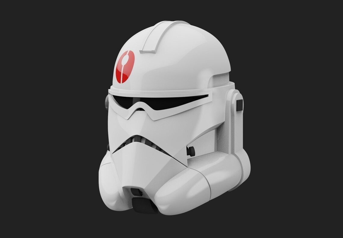 Commander Neyo Helmet TCW - 3D Print Files STL 3D model 3D printable ...