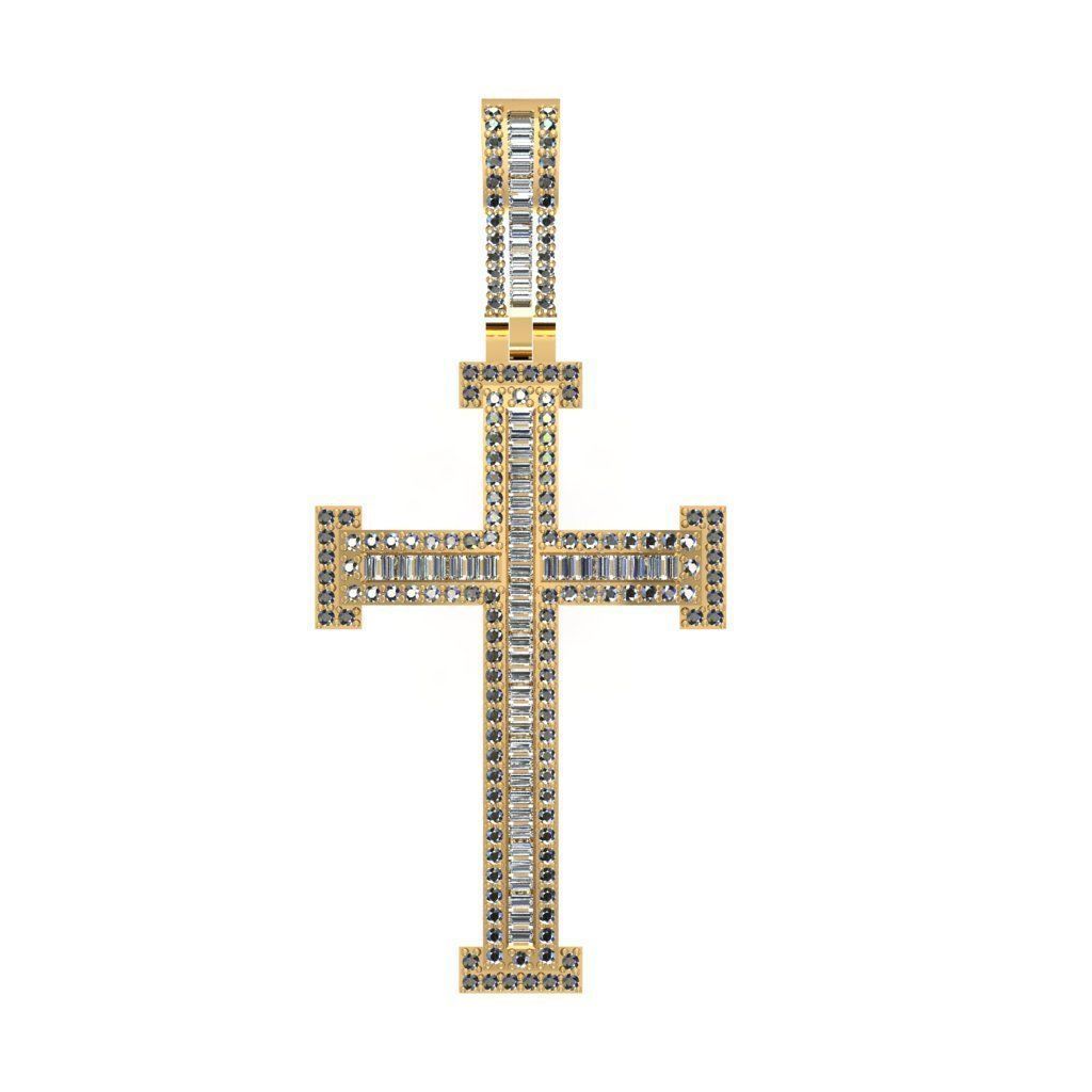 bend cross pendant 3D model 3D printable | CGTrader
