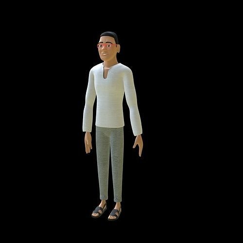 character free 3D model | CGTrader
