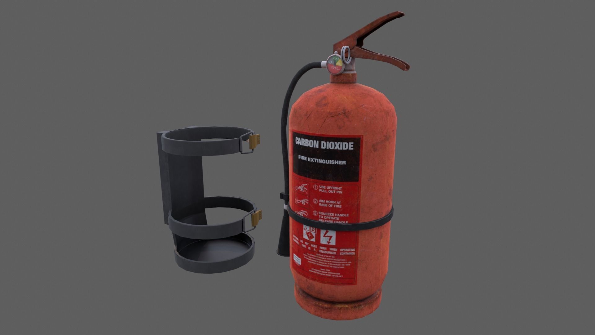3D model Fire extinguisher VR / AR / low-poly | CGTrader