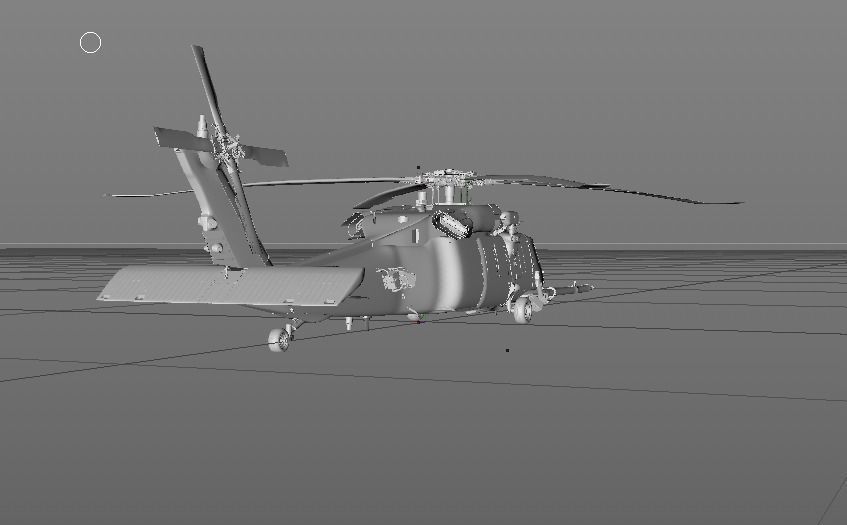 Helicopter Military 3D model | CGTrader