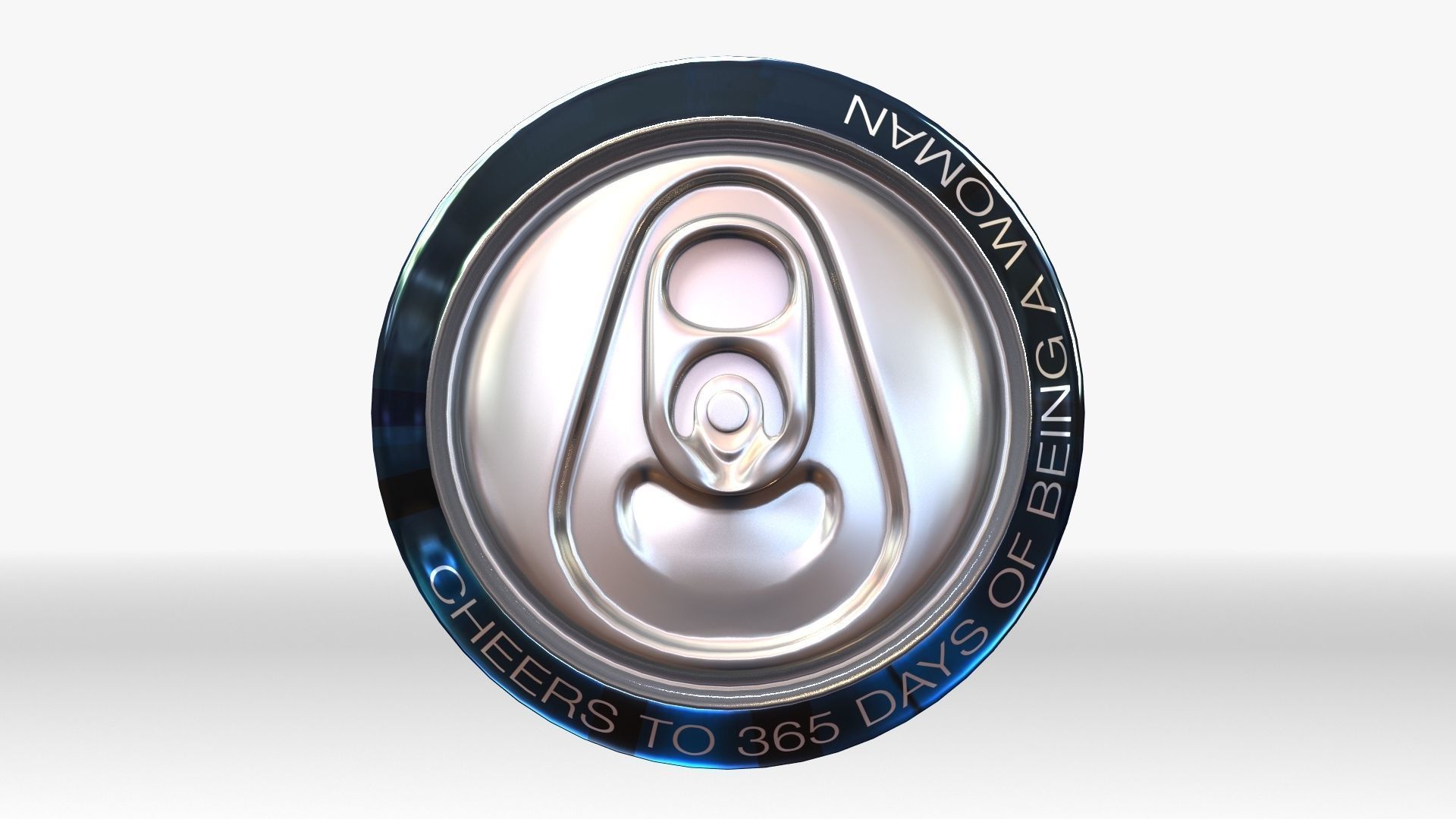 Bud Light Dylan Mulvaney commemorative can 3D model | CGTrader