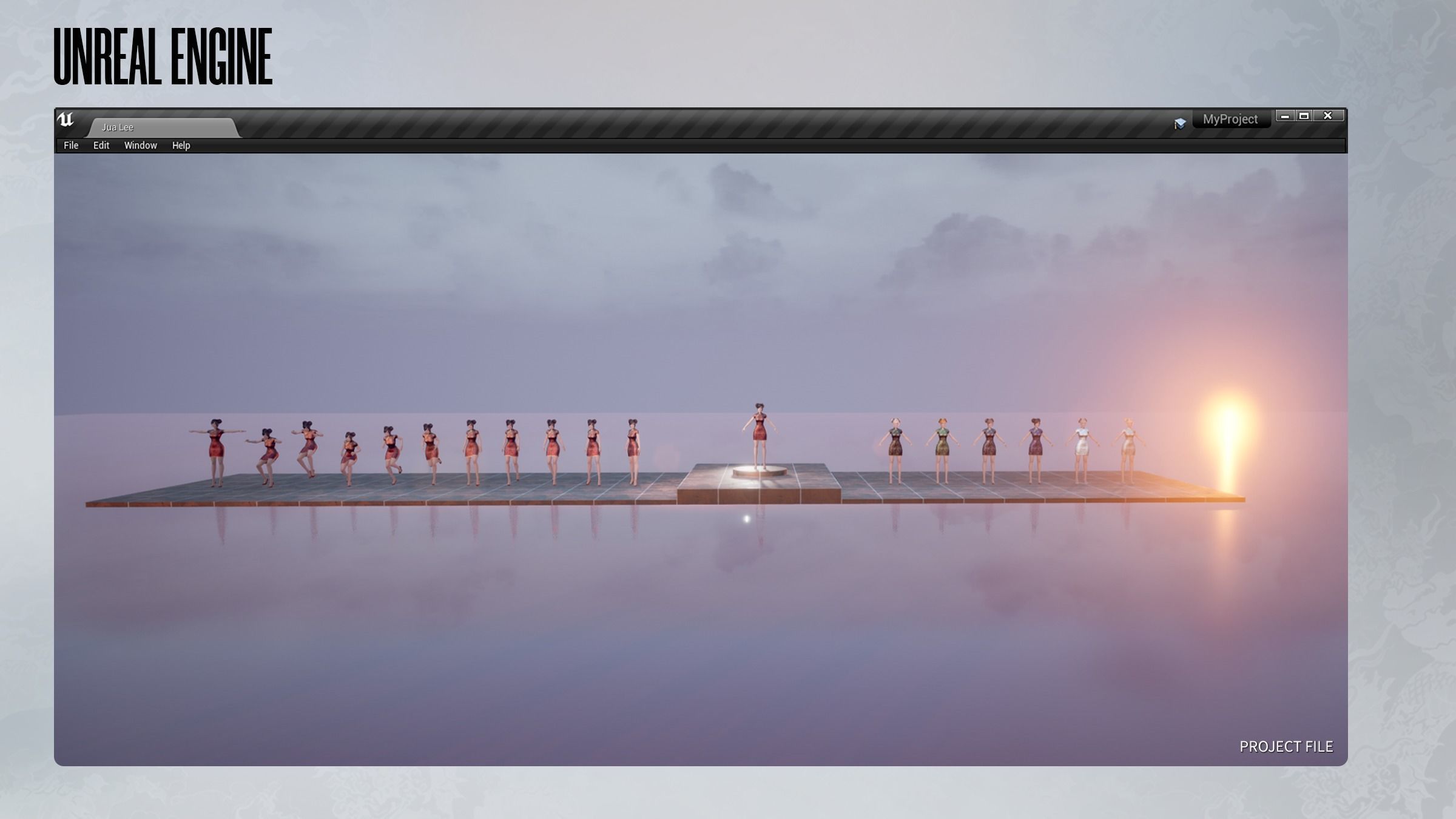 3D model Jua Lee - Girl in Cheongsam Qipao Dress - Game Ready VR / AR ...