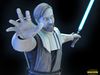 Obi Wan Kenobi Clone Wars Bust Star Wars 3D Models 3D model 3D ...