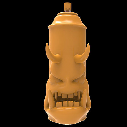 Monster Can 08 3D model 3D printable | CGTrader