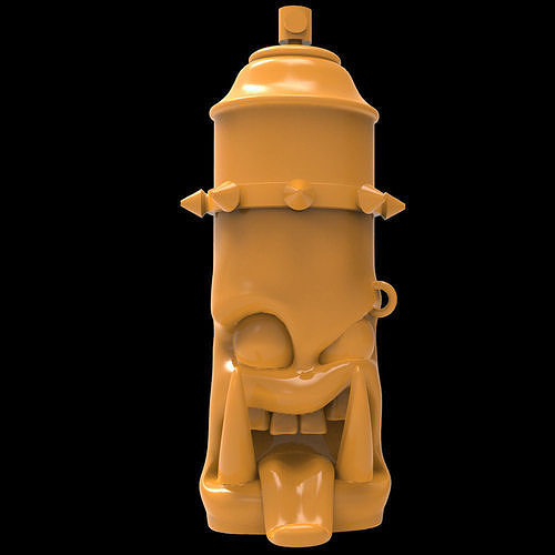 Monster Can 09 3D model 3D printable | CGTrader