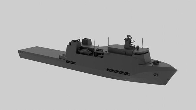 HDL 13000 class - Model for small scale printing 3D model 3D printable ...