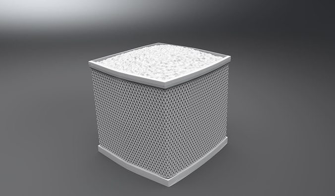 Hesco Wall single scale model 3D model 3D printable | CGTrader
