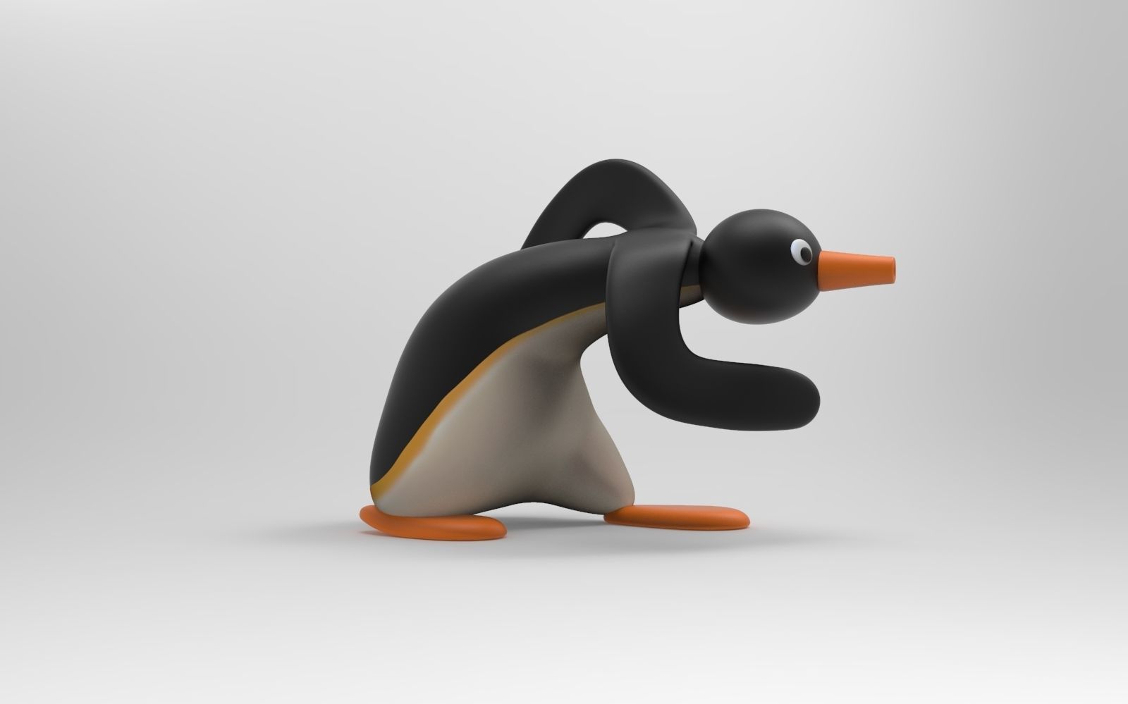 pingu x 2 3D model 3D printable | CGTrader