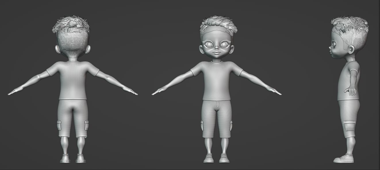 JOSEPH BOY CHARACTER 3D MODEL 3D model | CGTrader