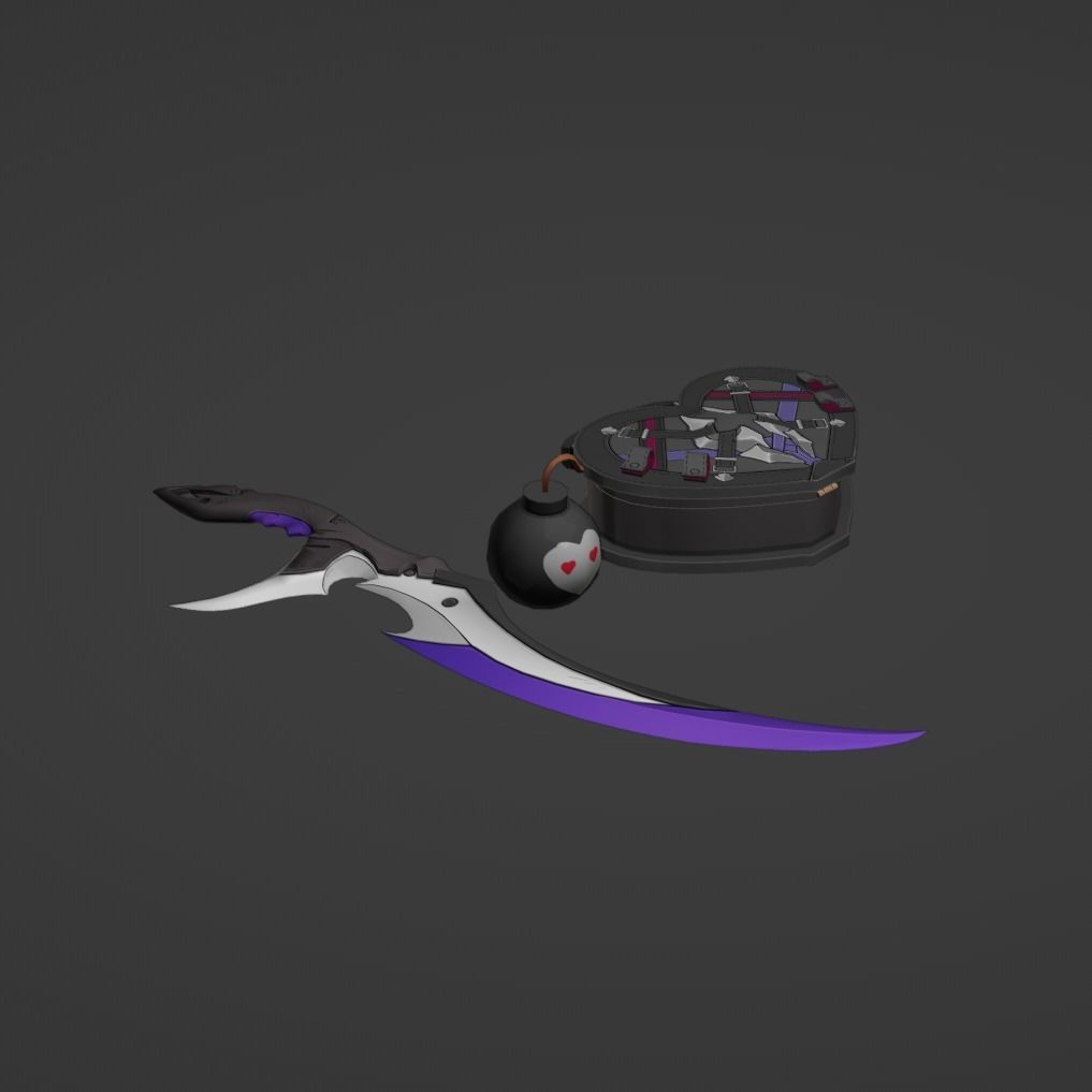 Sampo Dagger - Honkai Star Rail - Sampo Cosplay 3D model 3D printable ...