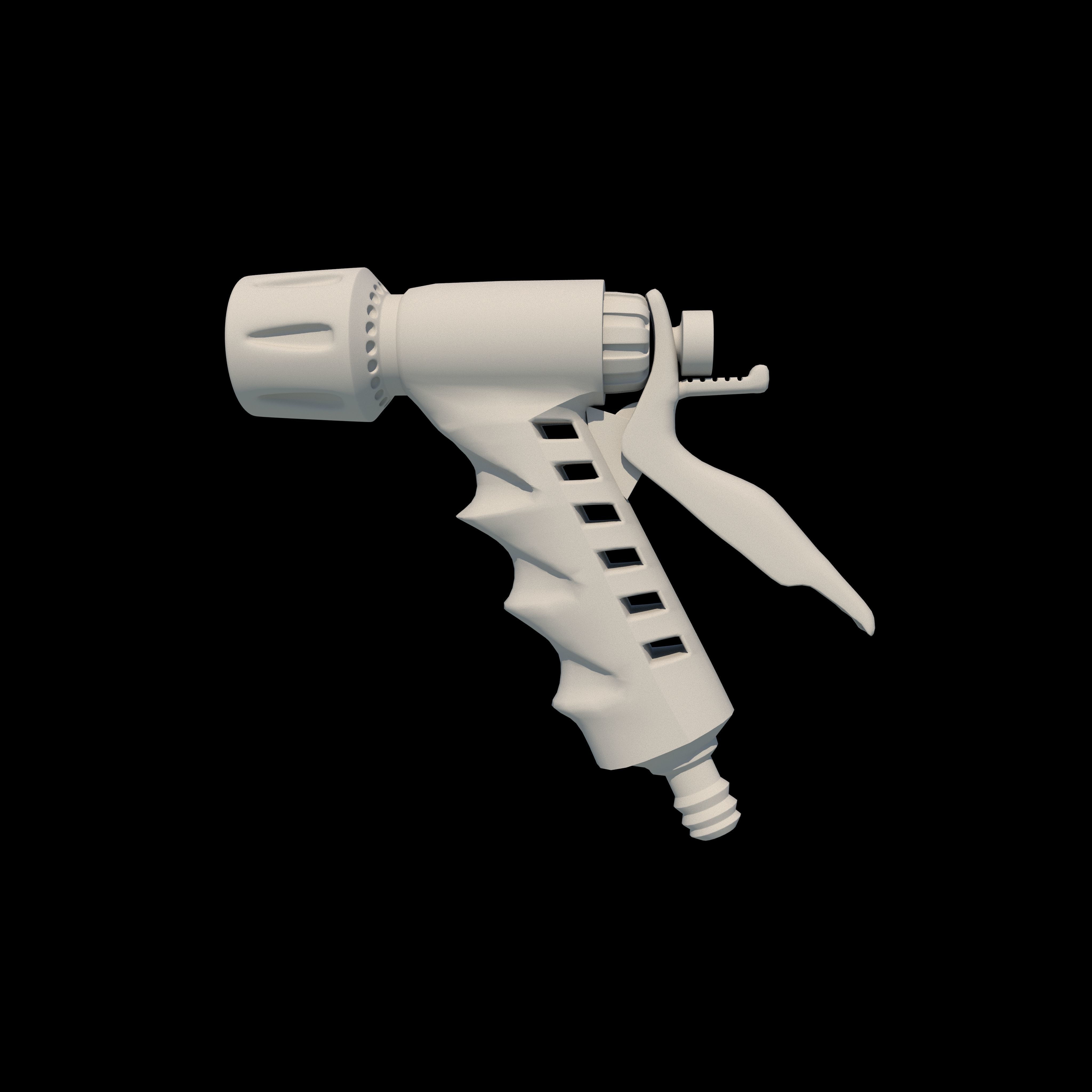 3D model spray gun VR / AR / low-poly | CGTrader