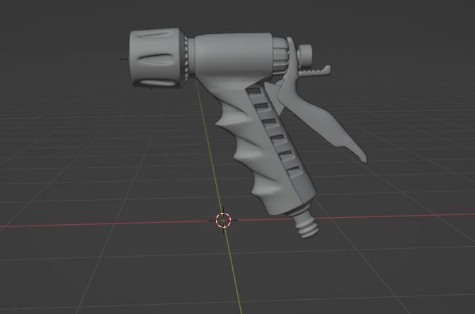 3D model spray gun VR / AR / low-poly | CGTrader