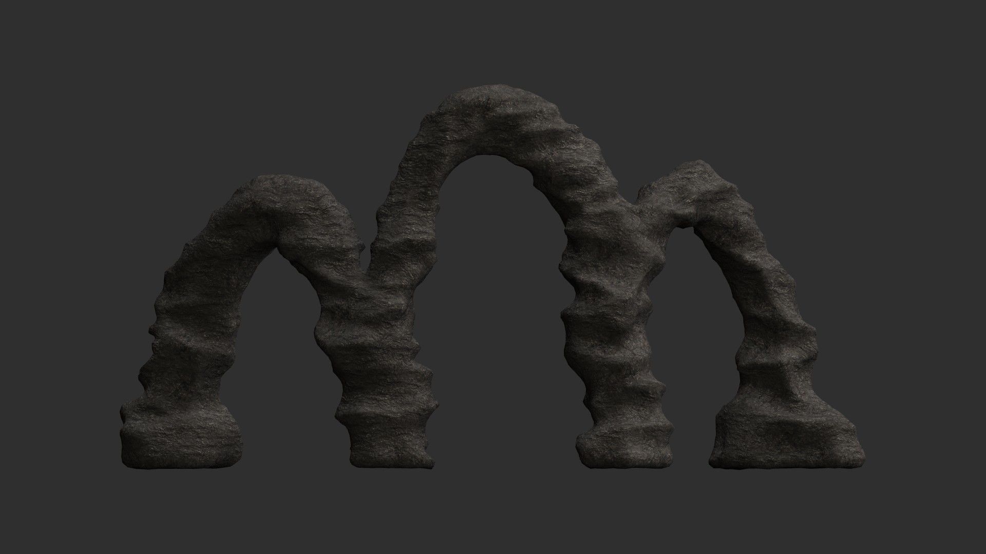 Triple Arch - Base free VR / AR / low-poly 3D model | CGTrader