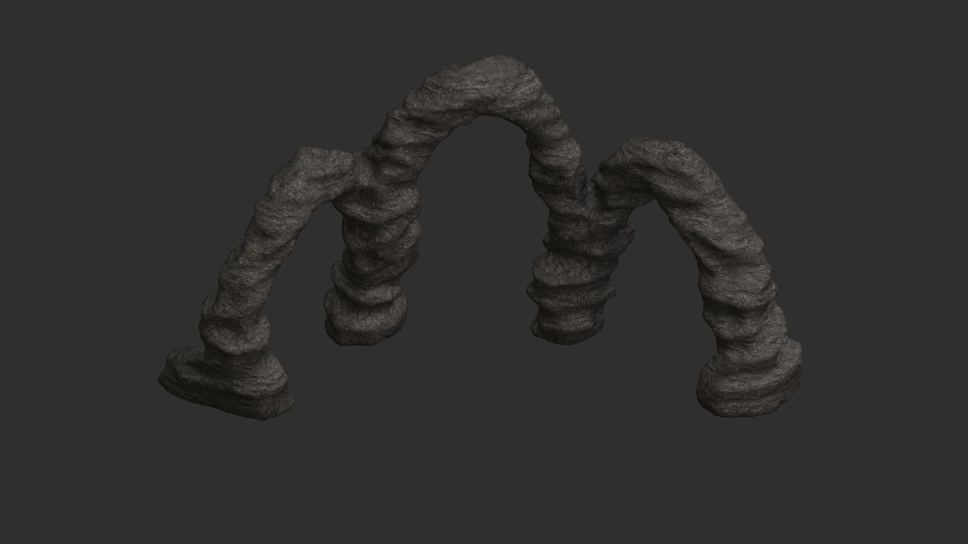 Triple Arch - Base free VR / AR / low-poly 3D model | CGTrader
