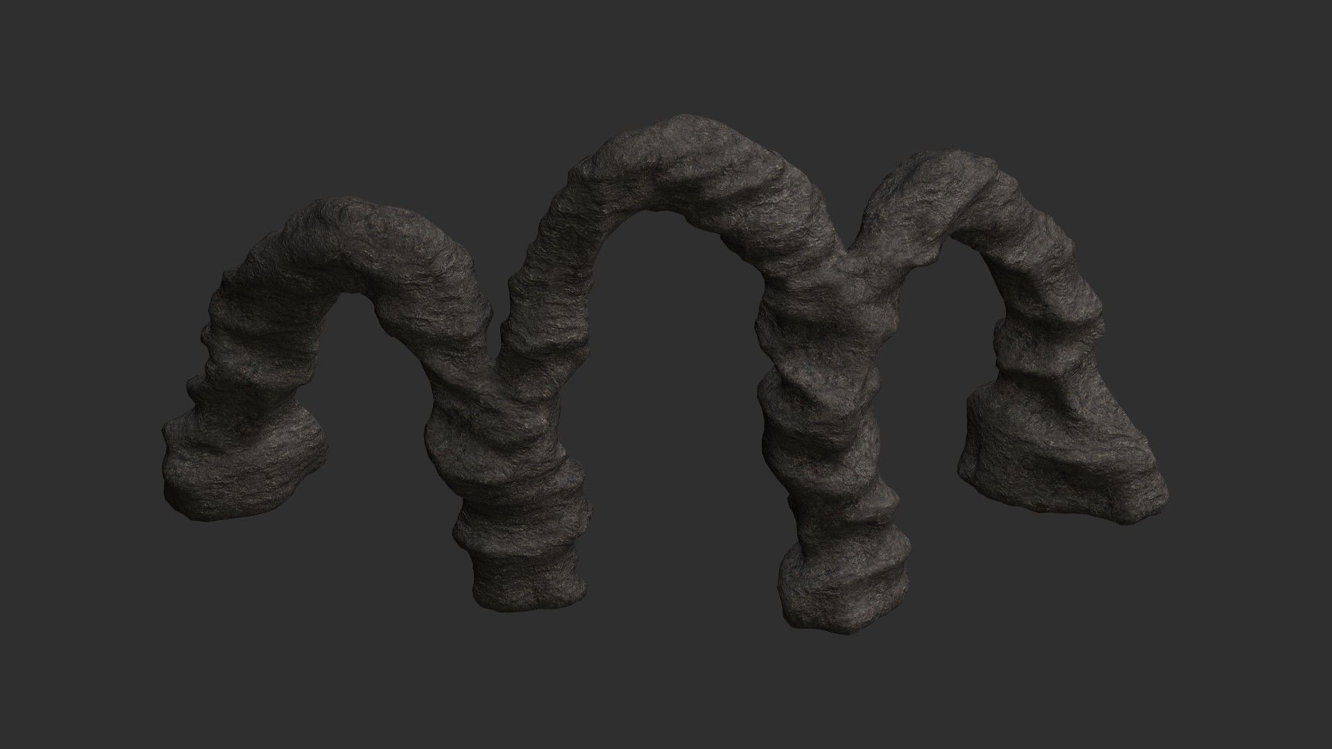 Triple Arch - Base free VR / AR / low-poly 3D model | CGTrader