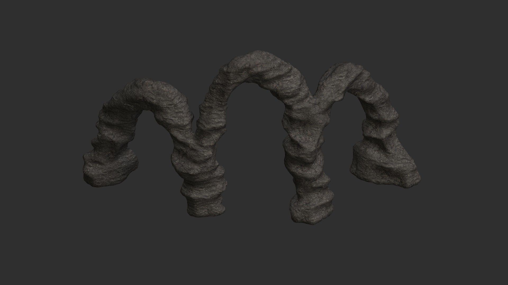 Triple Arch - Base free VR / AR / low-poly 3D model | CGTrader