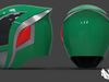Power Ranger SPD Green Helmet 3D model 3D printable | CGTrader